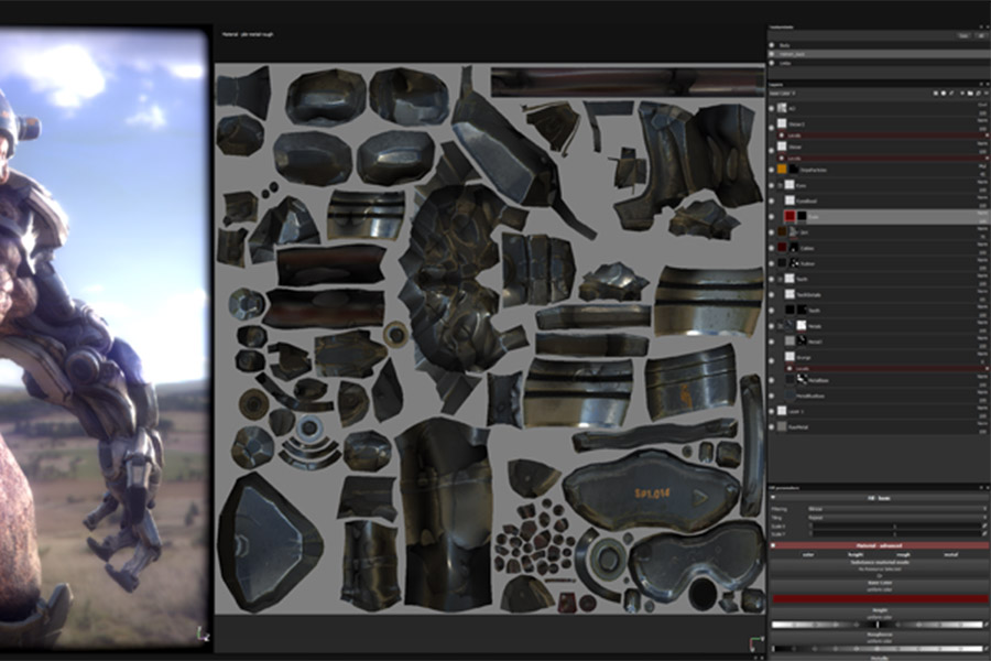 Free Download Allegorithmic Substance Painter MacOS – Professional 3D drawing application